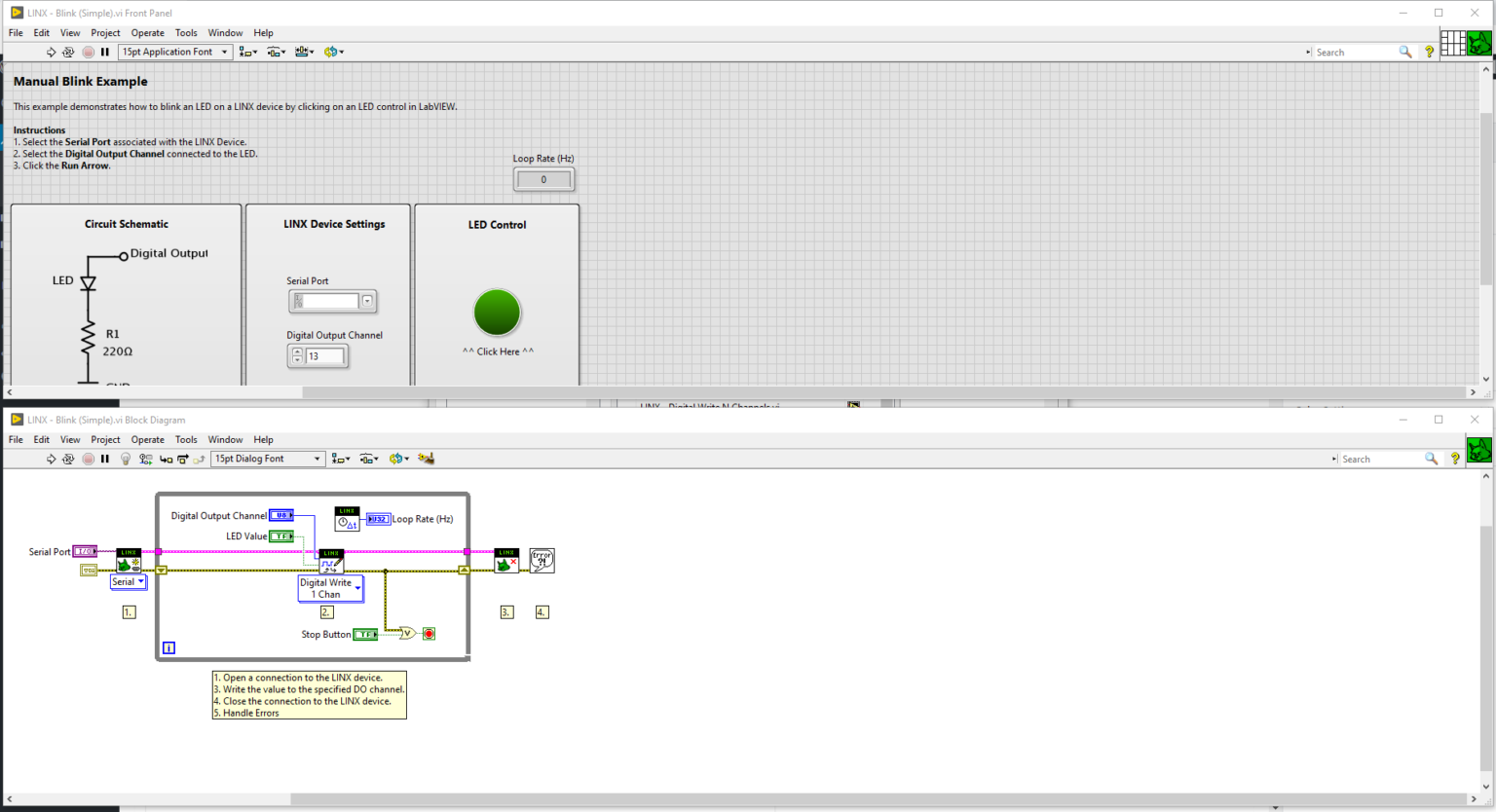 Labview Tutorial Making A Visual Instrument For An Arduino Sonar