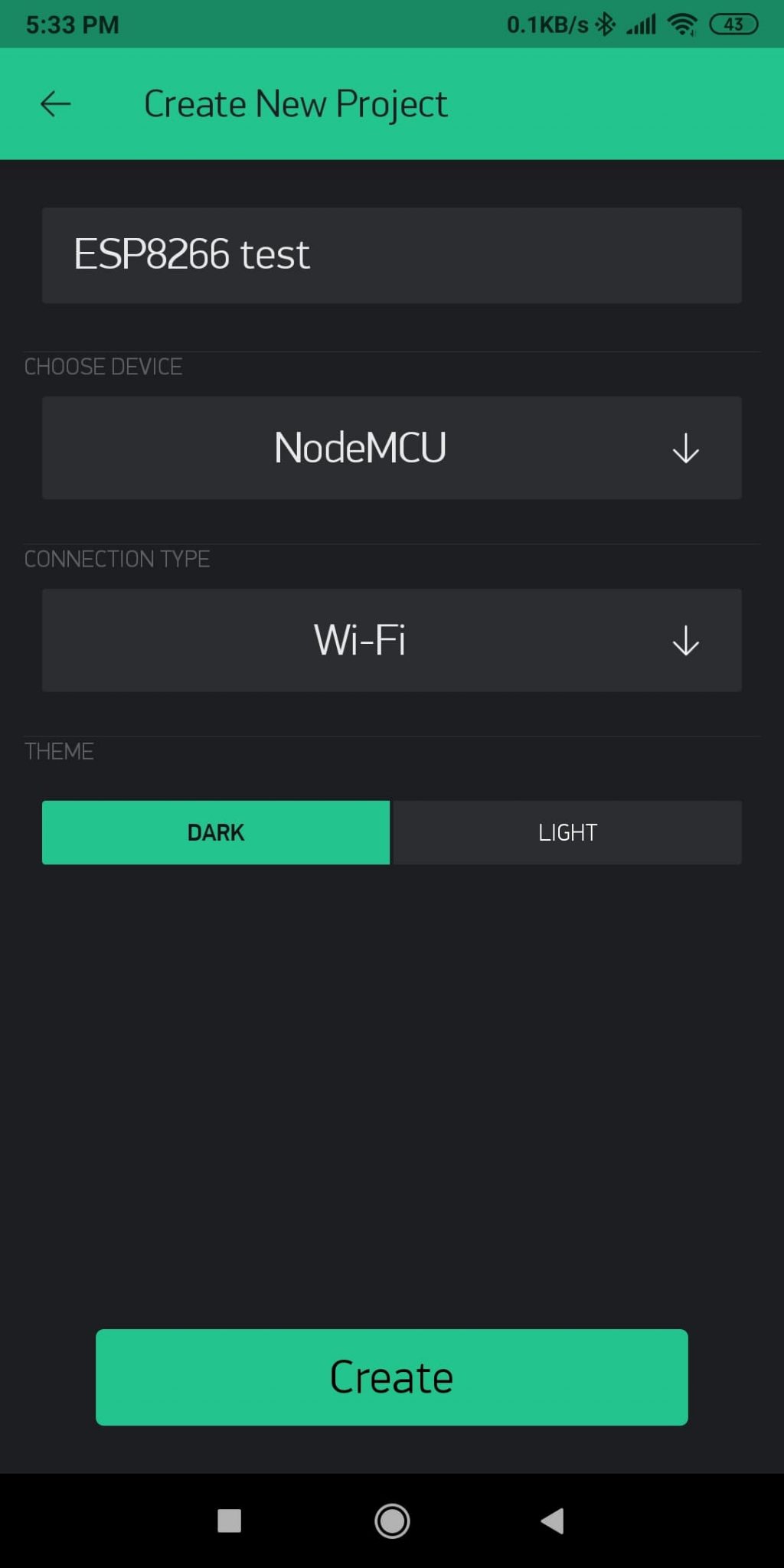Blynk: Making Your Own Mobile Platform for ESP8266 | Circuitrocks