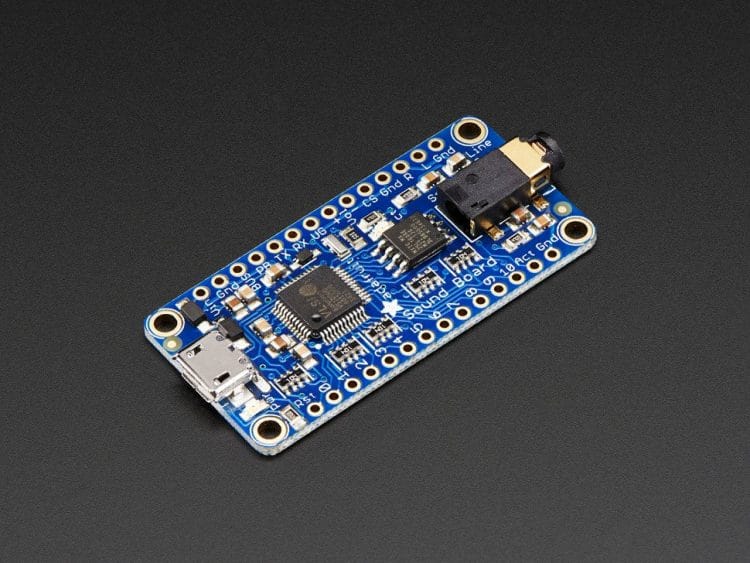 Adafruit Audio FX Sound Board - WAV/OGG Trigger with 2MB Flash ...